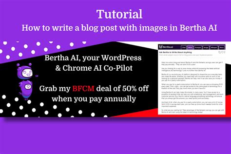 How To Build A Blog Post Out Using Bertha AI For Text And Images Bertha AI Co Pilot