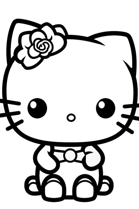 Hello Kitty Untuk Mewarnai 🎀 Pepe Lt