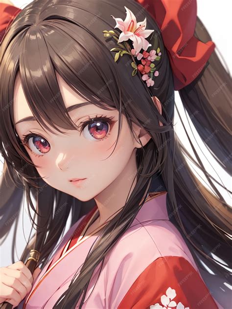 Premium Ai Image Cute Sweet Girl In Anime Style Premium Ai Image Cute Sweet Girl In Anime Style