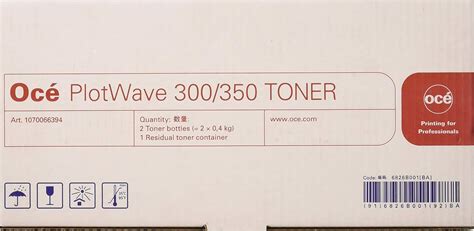 Oce Genuine Oem Plotwave 350 Toner Kit 2 Pk 1060127660