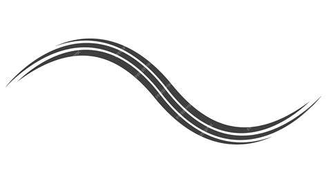 Premium Vector Line Wind Effect Motion Curve Glow Beam Swirl Stripe Wave