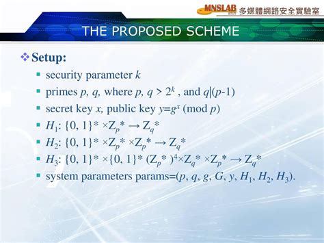 A Concrete Certificateless Signature Scheme Without Pairings Ppt Download