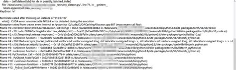 Terminate Called After Throwing An Instance Of C10error What Cuda Error Uncorrectable