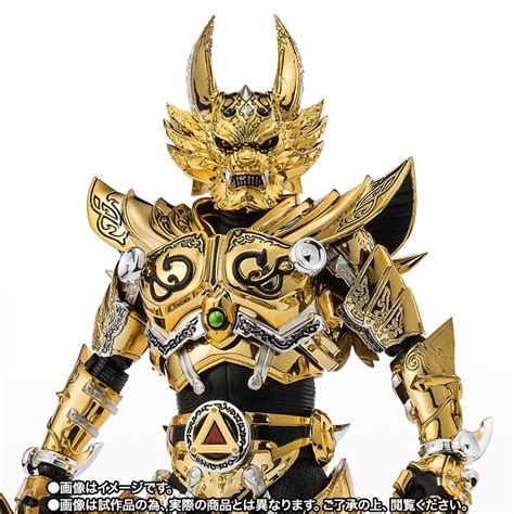 S H Figuarts Lança Nova Figura Do Cavaleiro Dourado Garo Tokusatsu
