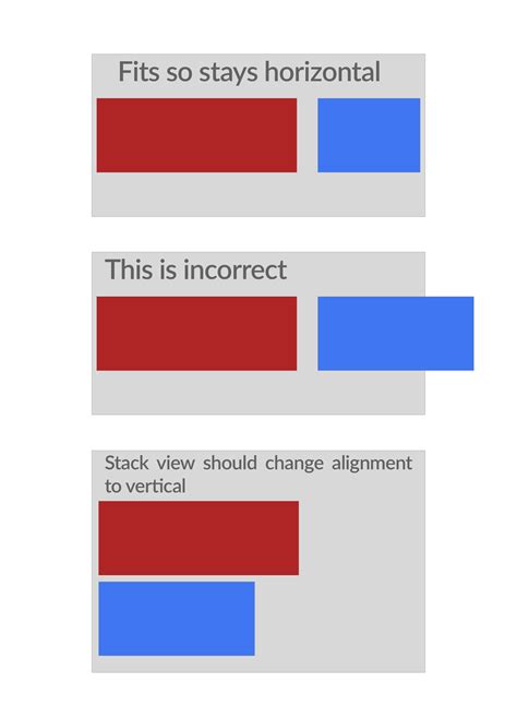 Ios Dynamically Change Axis In Uistackview Stack Overflow