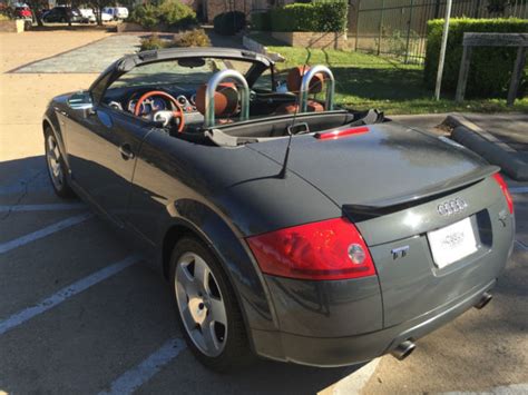 2001 Audi Tt Quattro Convertible Limited Edition Baseball Glove Interior
