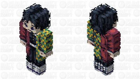 Tomioka Giyu Demon Slayer Minecraft Skin
