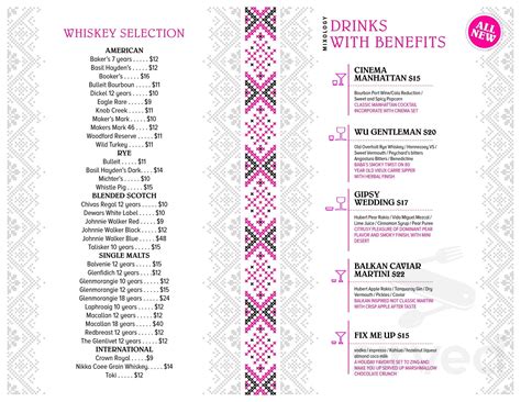 Baba Menu In Arlington Virginia Usa