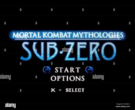 Mortal Kombat Mythologies Mortal Kombat Sub Zero Wikipedia Lmxf