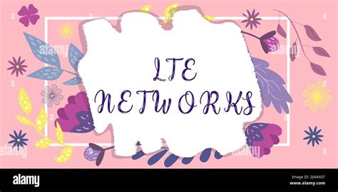 Conceptual Display Lte Networks Conceptual Photo Fastest Network