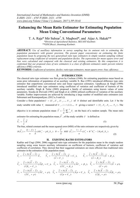 Enhancing The Mean Ratio Estimator For Estimating Population Mean Using Conventional Parameters