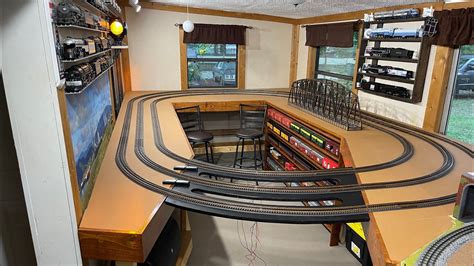 O Scale Train Track Layout Watch How To Build An O Gauge Train Layout
