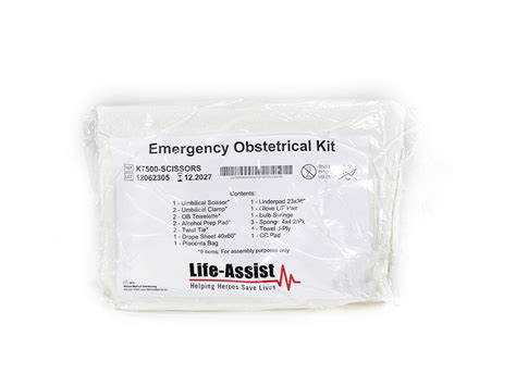 Obstetrical Kit Ob Kit Life Assist