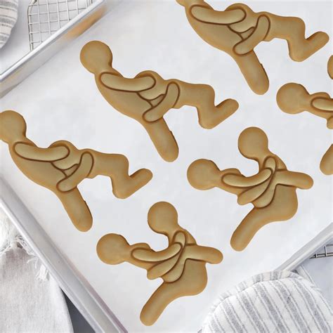 Kama Sutra Cookie Cutter Set Of 10 Diffrent Sex Position Bachelorette