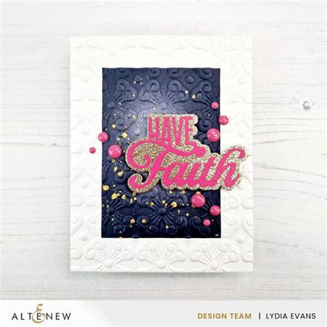 Altenew 3d Embossing Folder Ornate Emblems