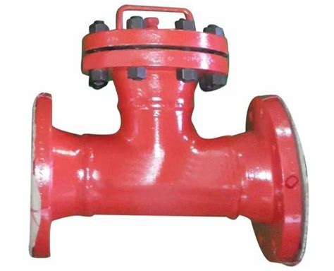 Mild Steel Water Tee Type Strainer At ₹ 24000 Piece In Khopoli Id