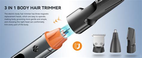 Kensen Body Hair Trimmer Electric Groin Trimmer Private Part Shaver