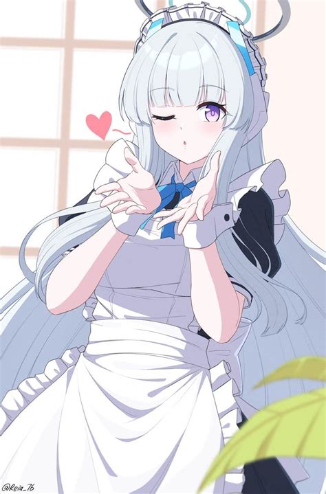 女仆诺亚插画师reia的生盐乃爱插画图片 Bobopic