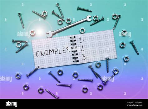Writing Displaying Text Examples Conceptual Photo Photo Sample Model To Follow Guide