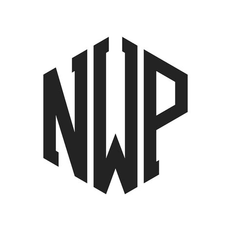 Premium Vector Nwp Logo Design Initial Letter Nwp Monogram Logo Using Hexagon Shape