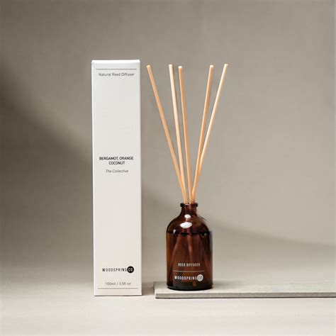 Bergamot Orange Coconut Reed Diffuser Woodspring Co