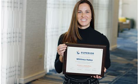 Whitney Haley Receives Uf Gold Saa College Of Dentistry University