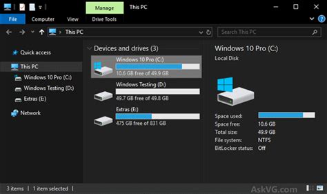 Review Enable Dark Mode In Windows 10 File Explorer AskVG