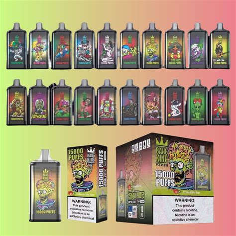 Bang King 15000 Puffs Mesh Coil Disposable Vape With Nicotine Toto Vape