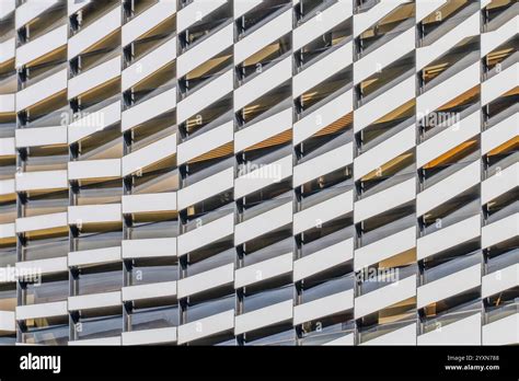 A Parametric Building Facade With A Continuous Interplay Of Voids And Solids In Geometric