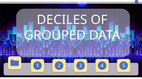 Decile Measures Of Position For Grouped Data Pptx Decile Measures Of Position For Grouped Data Pptx