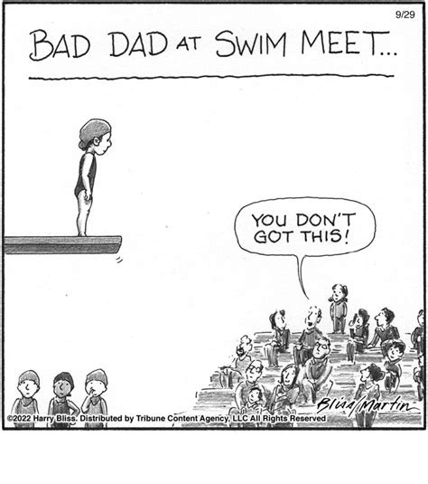 Bad Dad At Swim Meet