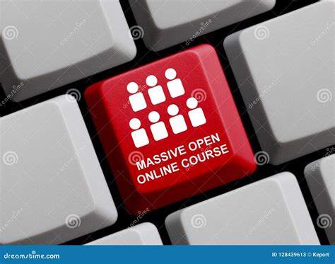 Massive Open Online Course Stock Image Image Of Learning 128439613