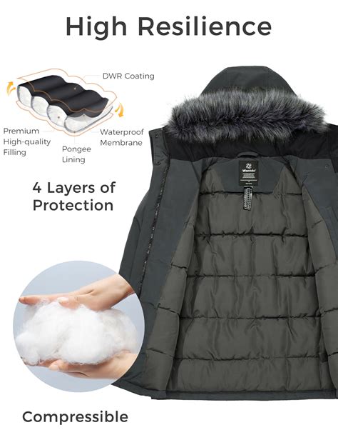 Weblog Prezzo Wantdo Giacca Invernale Imbottita Calda Parka Con