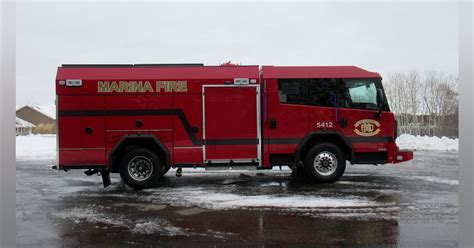 Marina Ca Fire Department Custom Pumper Firehouse