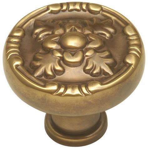 Belwith Keeler F106 Richelieu Knob 1 14 Diameter Sherwood Antique Brass