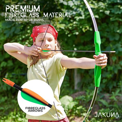 Jakuna 28 Fiberglass Training Arrows Target Shooting Practice On