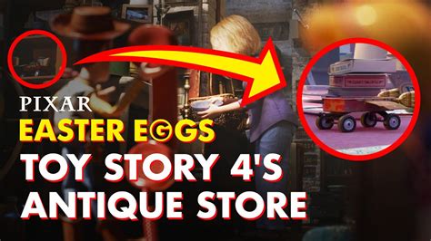Toy Story 4 Antique Store Easter Eggs Pixar Did You Know Youtube