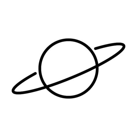 Premium Vector Planets Icon Vector