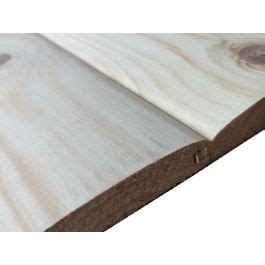 Enhance Your Building 25x100mm Planed Loglap Timber Cladding Tongue