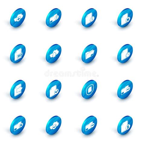 Set Unknown Document Folder Delete File Xls Next Page Arrow Cloud Upload Document With