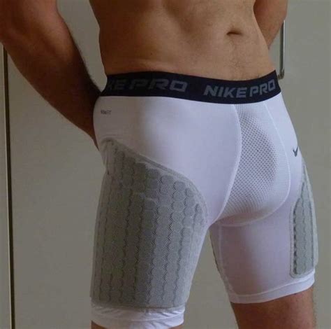 Gear Bulges White Compression Shorts