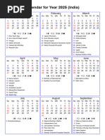 2027 Indian Calendar With Festivals Pdf Hindu Worship Religious