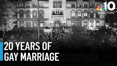 Same Sex Marriage Cambridge Marks 20 Years Since The First In Mass