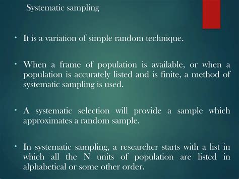 Sampling Techniques Probabilistic Pptx
