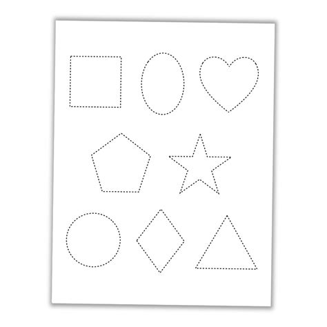 Free Printable Cutting Tracing Practice Worksheets The Craft