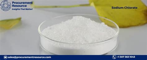 Sodium Chlorate France Reduced Feedstocks Production Procurement
