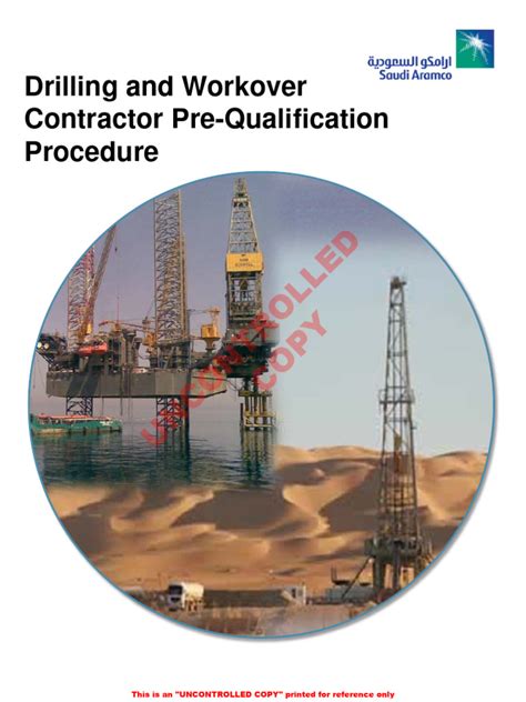 Dandwocpqp Contractor Pre Qualification Procedure Pdf Personal