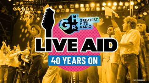 Greatest Hits Radio To Air Full Live Aid On Anniversary Radiotoday