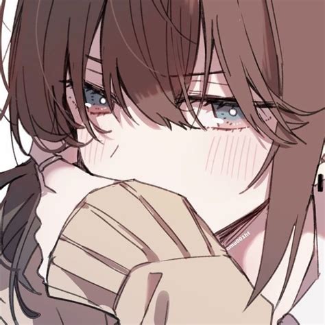 Anime Female Brown Hair Brown Eyes