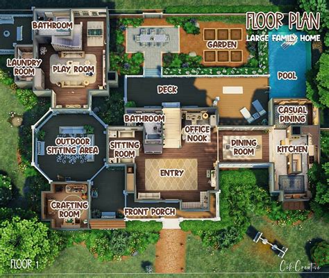 Big House For Sims 4 At Alice Manning Blog